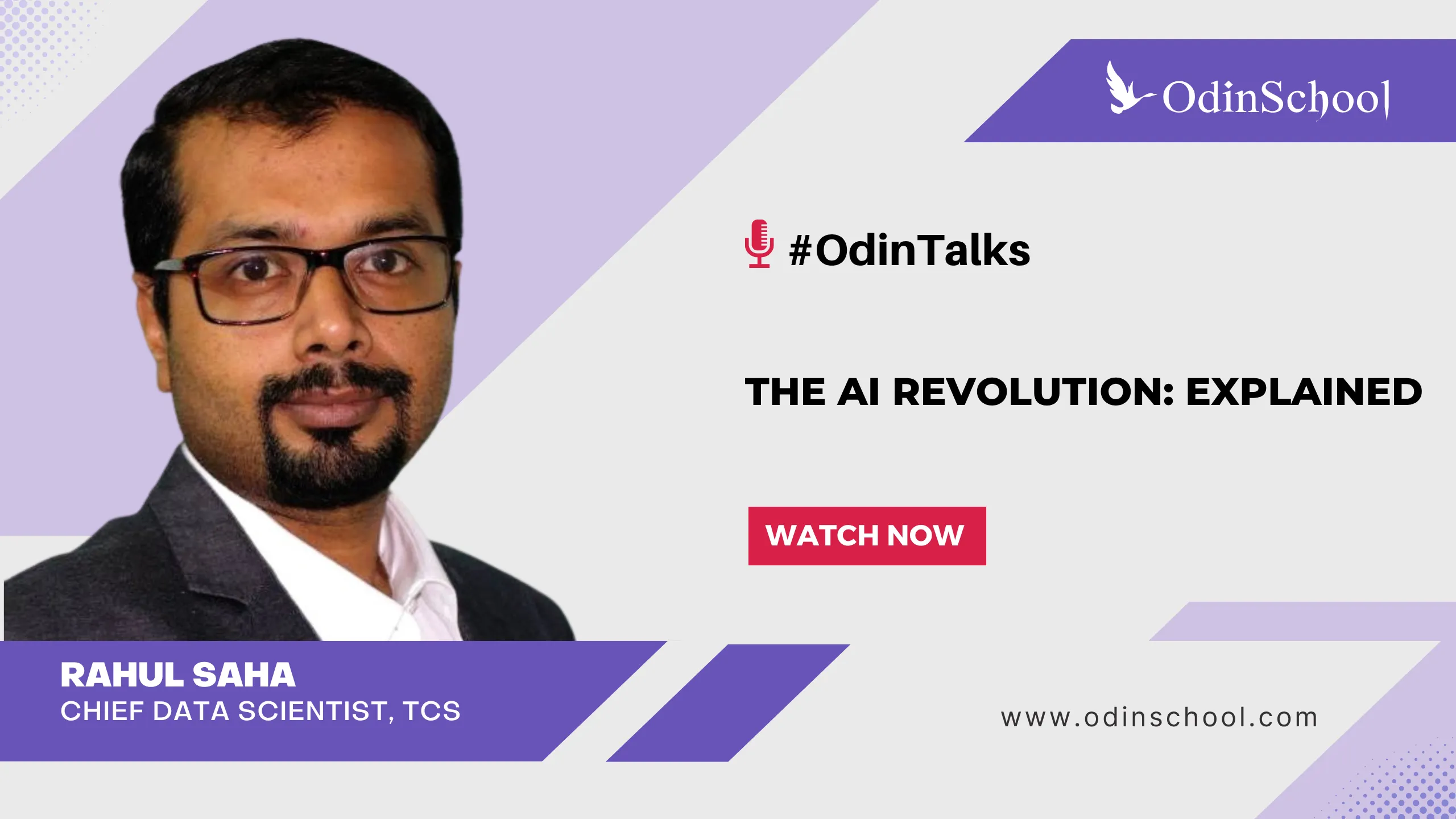 Rahul Saha | The AI Revolution: Explained | Odinschool