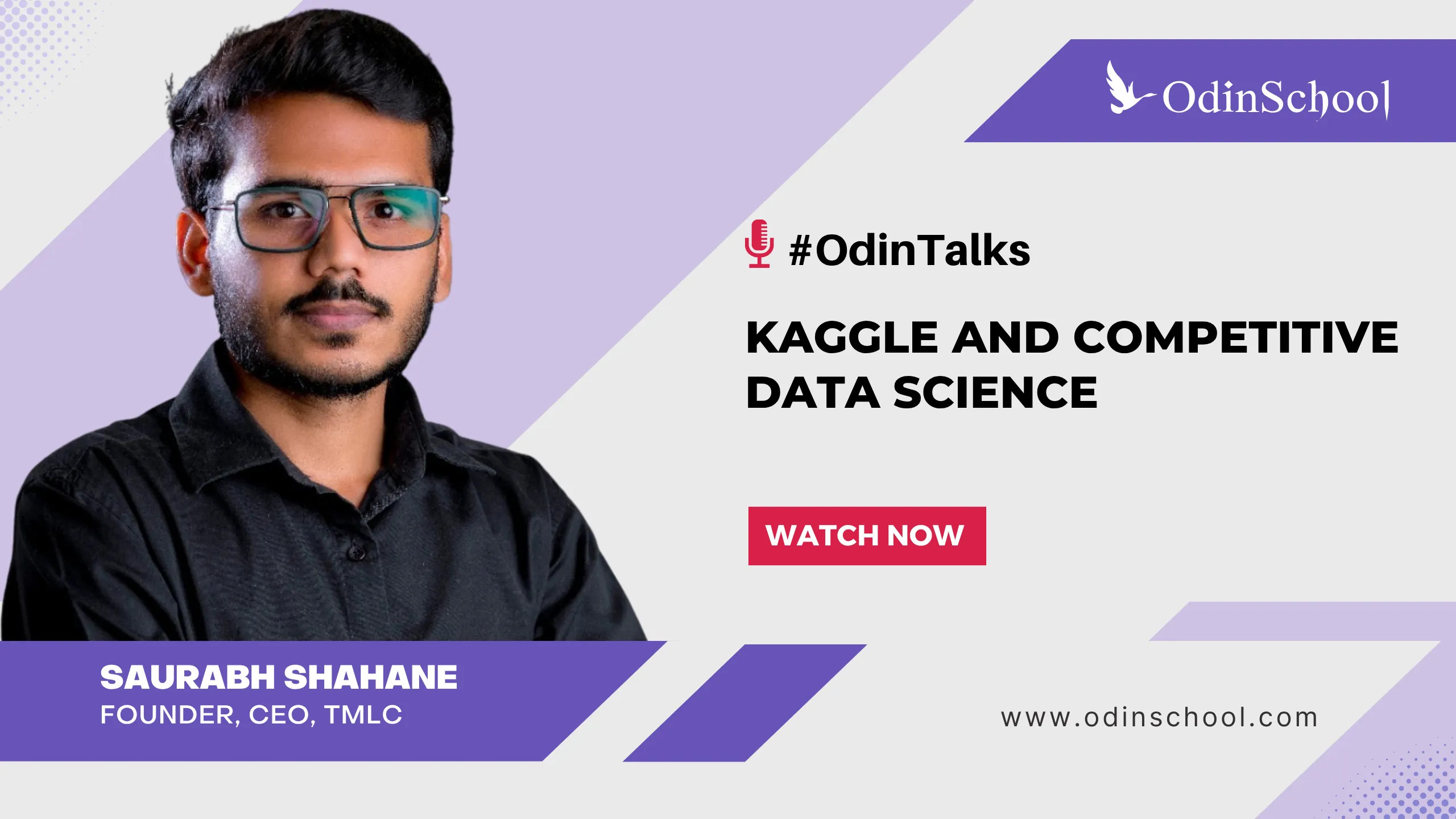 Saurabh Shahane | Kaggle and Competitive Data Science | Odinschool